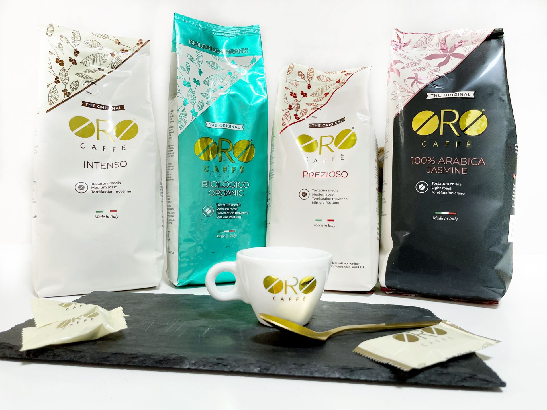 Pravá Italská káva | Zrnková a výběrová Italská káva | Oro Caffe